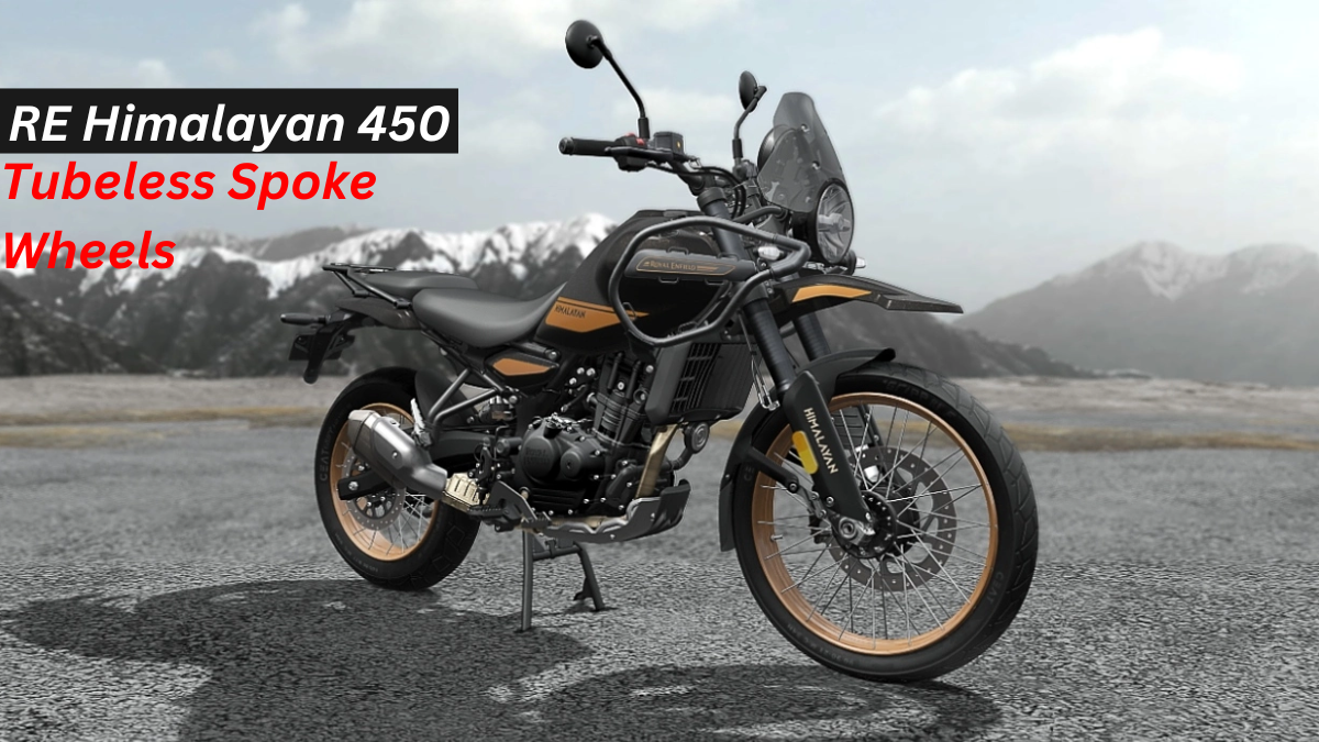 Royal Enfield Himalayan 450 with Tubeless Spoke Wheels Launches in ...