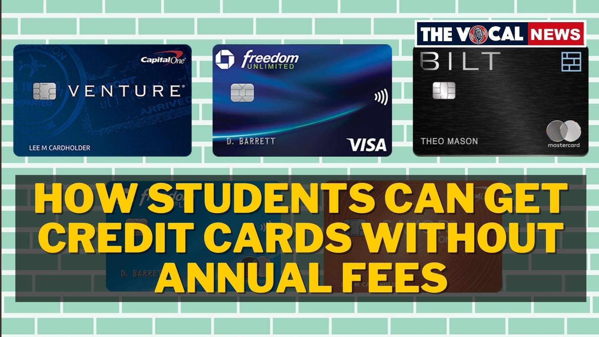 Top 4 Student Credit Cards in India With No Annual Fees! - All You Have ...
