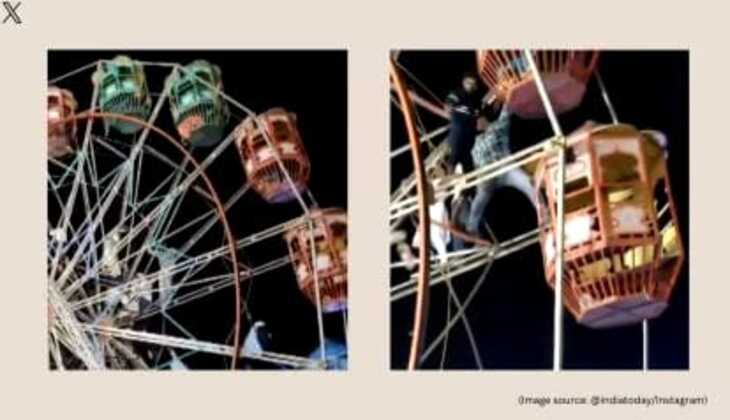 Festival Nightmare: Ferris Wheel Malfunctions and Tilts at Tamil Nadu Celebration