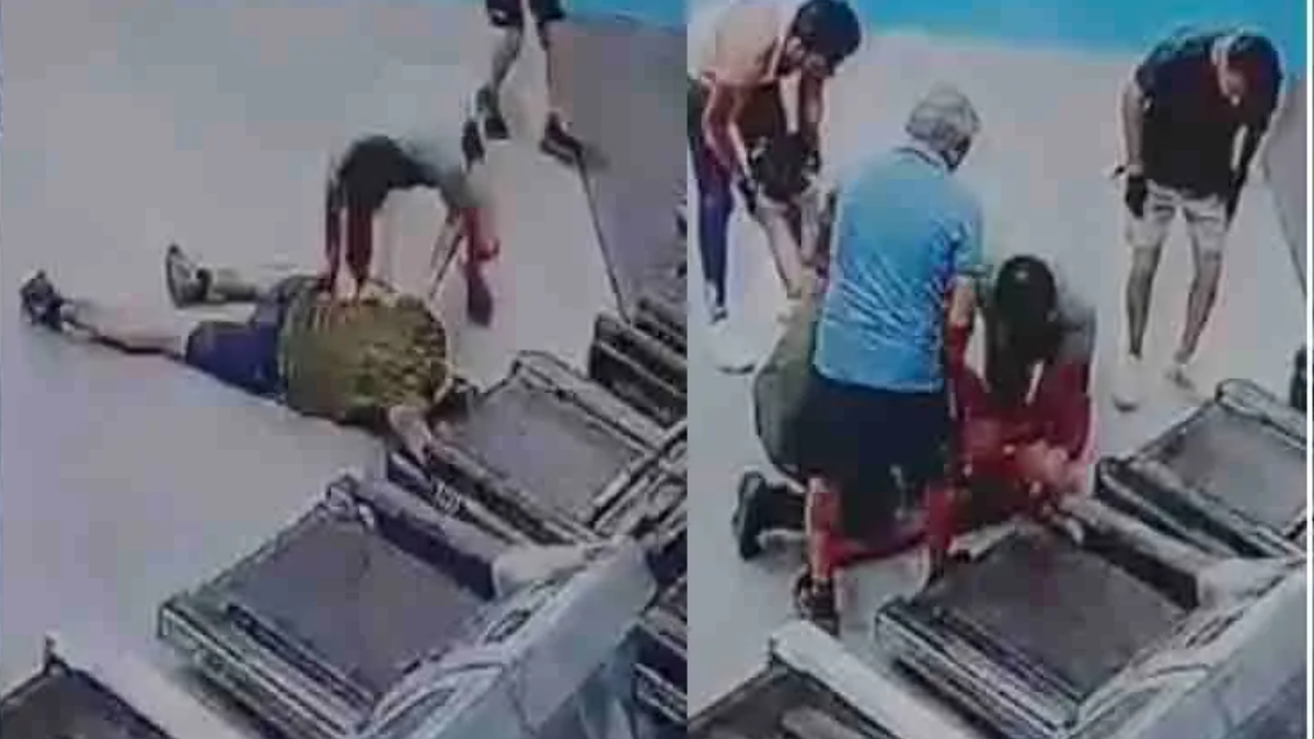 Tragic Treadmill Incident: Surat Businessman Collapses Mid-Workout, CPR ...