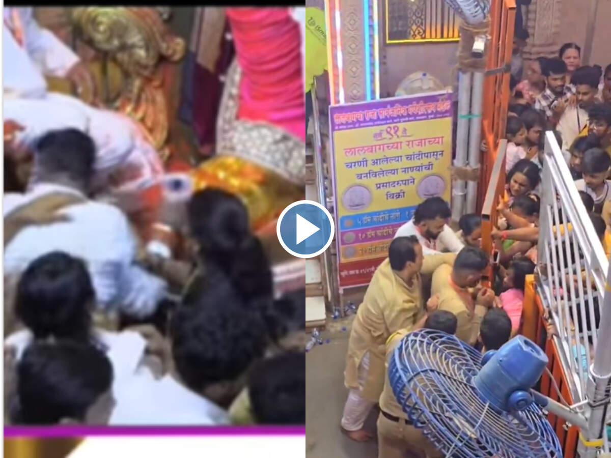 'Bhed Bhav' at Lalbaugcha Raja: Viral Video Shows VIP Privilege, Sparks ...