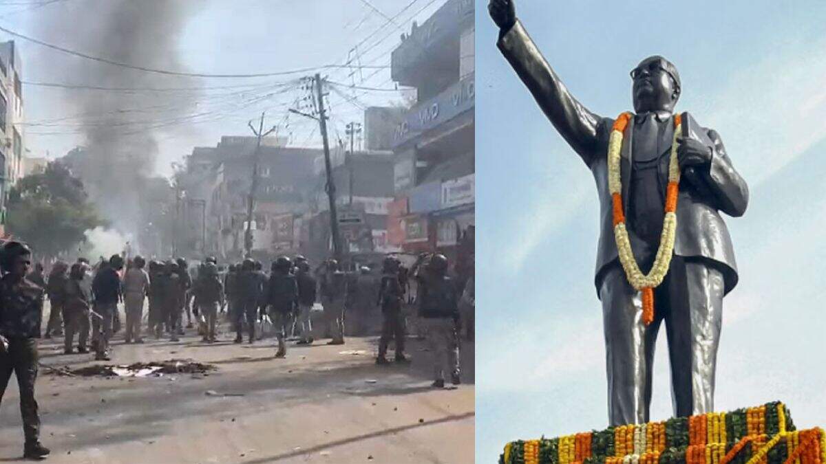 Violence Erupts in Parbhani, Maharashtra Over Dr. Ambedkar Statue Insult