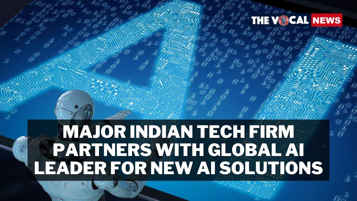 Major Indian Tech Firm Partners with Global AI Leader for New AI ...