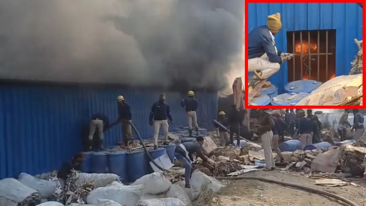 Massive Factory Fire Rages in Bihar for 12 Hours, Goods Worth Lakhs ...